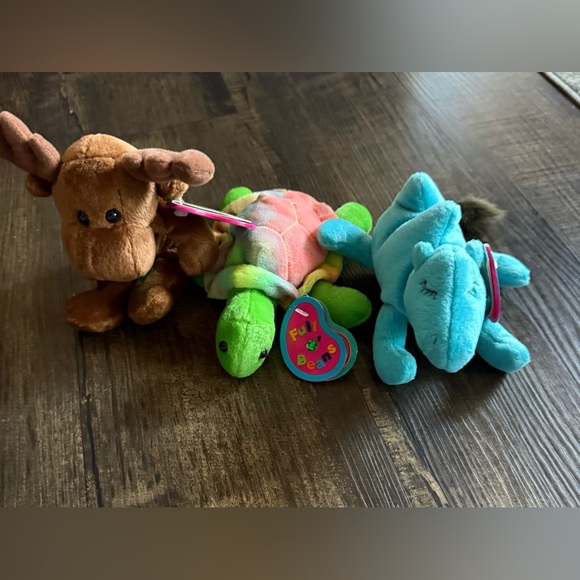 Avon | Toys | Vintage Avon Full O Beans Beanie Babies Plush Set Of 3 ...